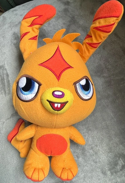 MOSHI MONSTERS KATSUMA orange plush soft toy 28cm £0.99 - PicClick UK