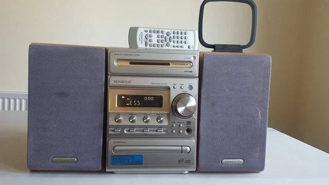 KENWOOD MICRO MINI Hi-Fi CD Stereo System RXD-M55 £38.00 - PicClick UK
