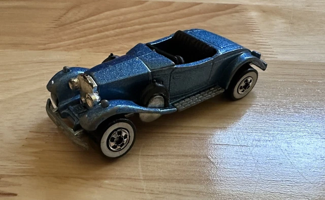 VINTAGE 1982 HOT Wheels Rolls-Royce Metallic Blue Classic Roadster ...