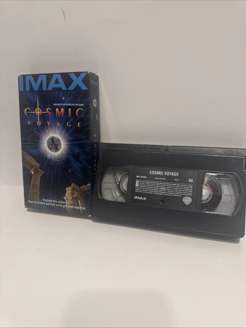 IMAX COSMIC VOYAGE VHS Video Tape Narrated by Morgan Freeman, Ernest ...