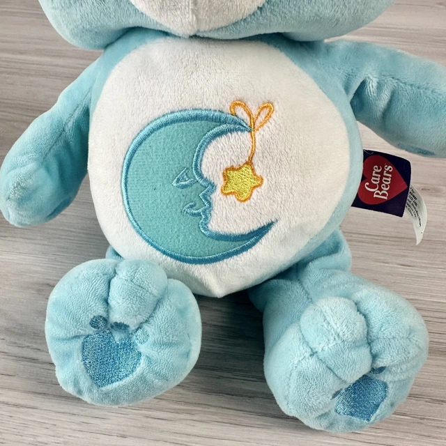 CARE BEAR BEDTIME Bear Plush Kids Soft Toy Blue Moon Star 2017 ...