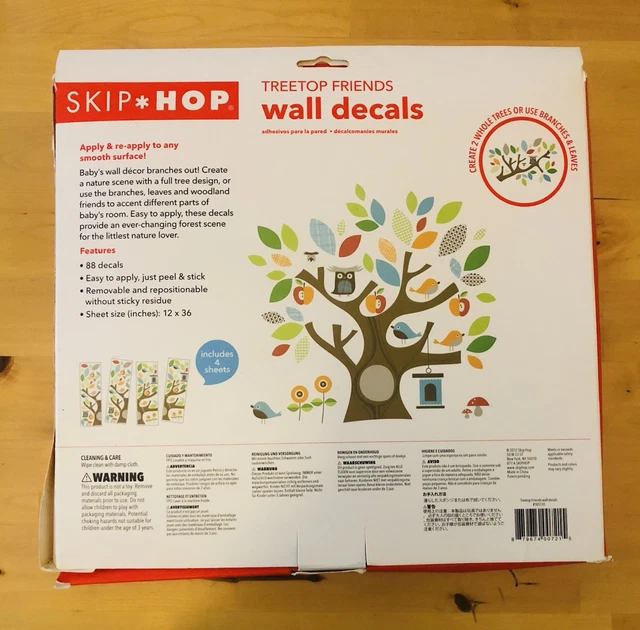 SKIP HOP TREETOP Friends Wall Decal $20.00 - PicClick AU