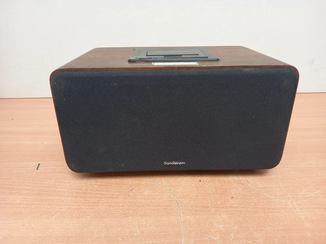 SANDSTROM BLUETOOTH SPEAKER With Docking For iPod-Wooden -Unit Only ...