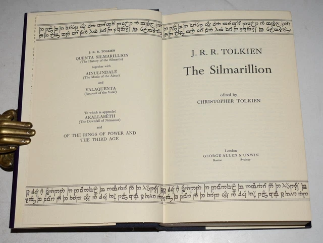 THE SILMARILLION THE History of The First Age in Tolkien’s World Map DW ...