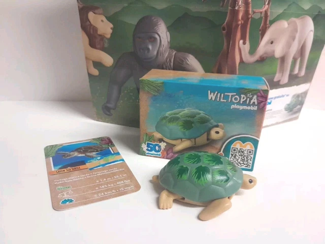 MCDONALD'S HAPPY MEAL 2024 Green Sea Turtle Playmobil Tartaruga ...
