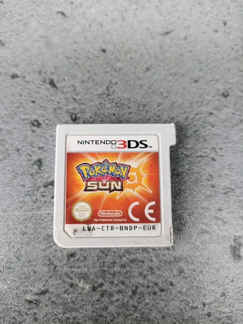 JEU POKEMON SOLEIL SUN pour Nintendo 3DS - Cartouche seule multilangue EUR 13,90 - PicClick FR