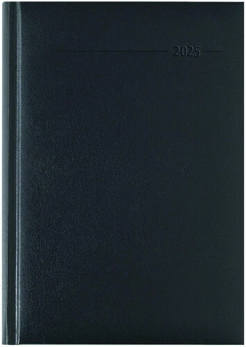 BUCHKALENDER BALACRON SCHWARZ 2025 - Büro-Kalender A5 - Cheftimer - 1 ...