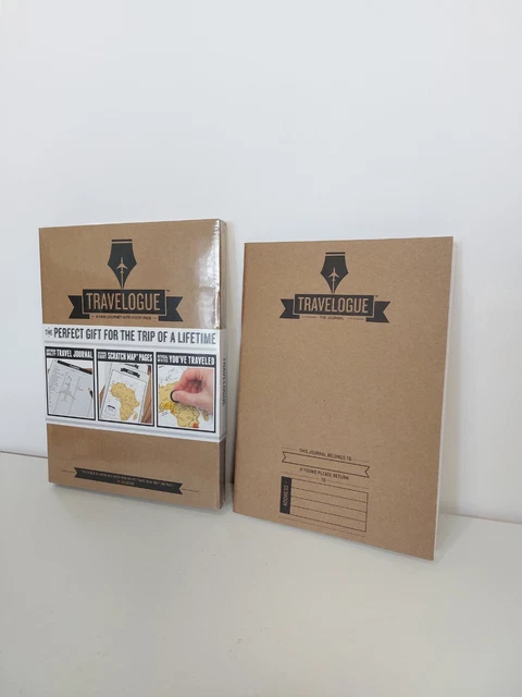 SCRATCH WORLD MAP Journal Diary Travelogue Travel Log Notebooks £6.99 ...