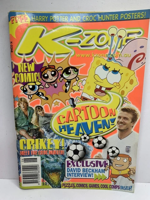 K-ZONE MAGAZINE VOLUME 3 Number 6 September 2002 Steve Irwin Power Puff ...