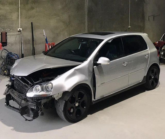 VW GOLF GTI Mk5 2.0 FSI Turbo Wrecking Engine DSG Brakes ECU Leather ...