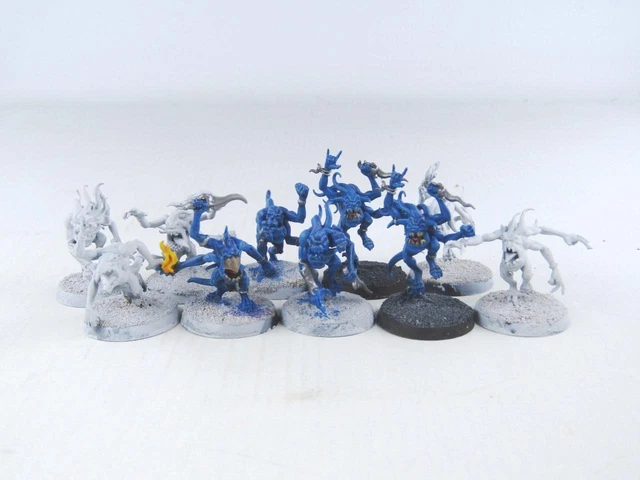 (5309) BLUE HORRORS Of Tzeentch Daemons Chaos 30k 40k Sigmar Warhammer ...