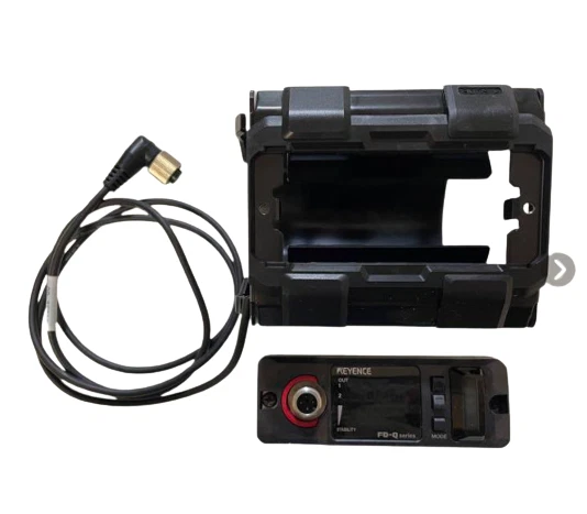 KEYENCE FLOW METER FD-Q50C KEYENCE with clamp and connector 202304M £ ...