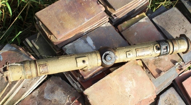 WW2 GERMAN EM34 Rangefinder - Tan paint, found in Normandy, Good for ...