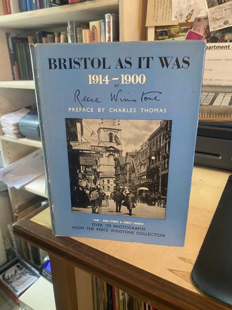 REECE WINSTONE: BRISTOL wie es war, 1914-1900 1957 sehr gute Fotografie ...