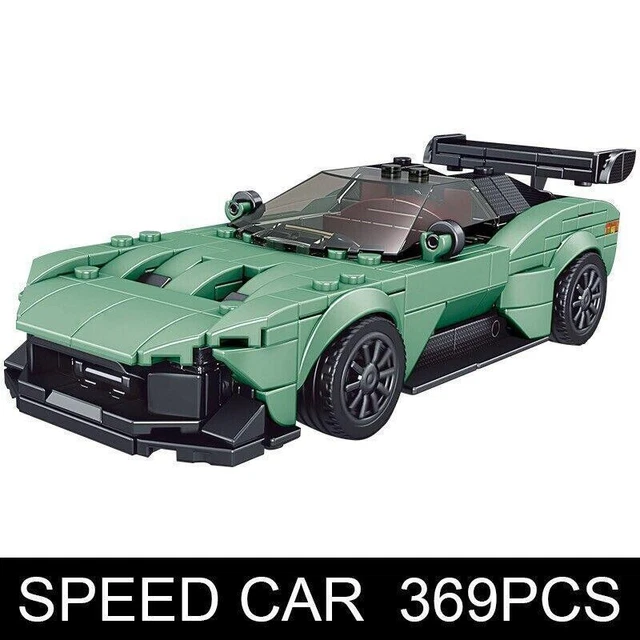 BUILDING BLOCKS MOULD King Mini Super Sport Racing Car Bricks Model ...