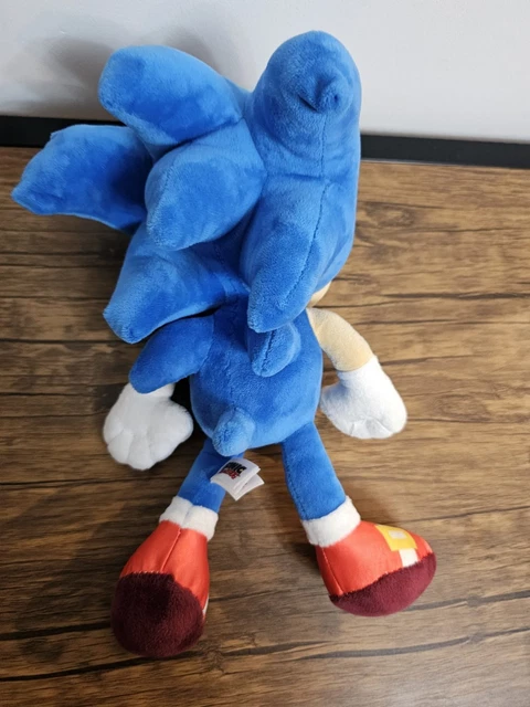 SONIC THE HEDGEHOG Official Sega Plush Soft Toy Play by Play 12 ...