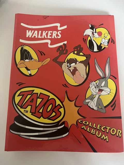 WALKERS TAZOS COLLECTOR Album Looney Tunes Complete Series 1-50, Plus ...