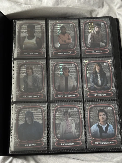 2025 TOPPS HIGH Tek Stranger Things Complete Set 1-50 Static Age And ...