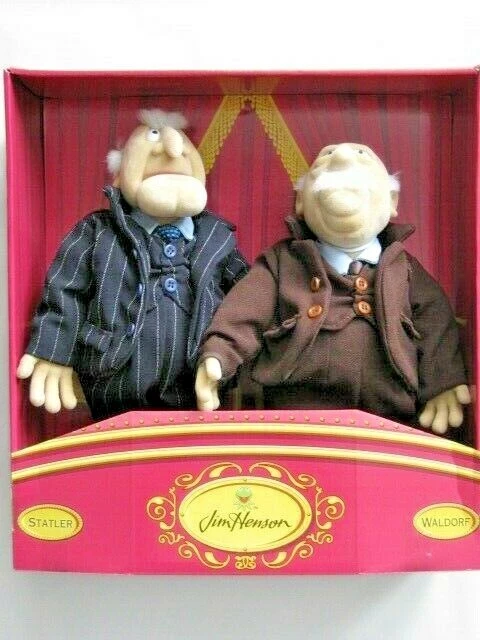 RARE MUPPETS STATLER And Waldorf Made By Igel Boxed 1999 NIB £245.00 ...