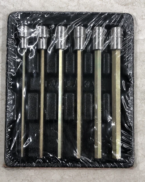 SNAP-ON - 6 pc 3/8" Drive Metric Extra-Long Hex Bit Socket Driver Set ...