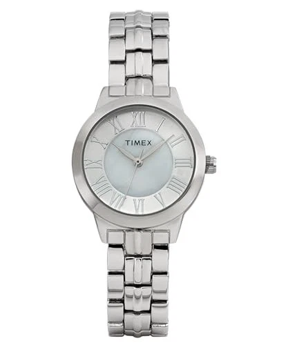 OROLOGIO TIMEX MAIN Street TW2W42200 Quarzo 3ATM Quadrante Argento ...