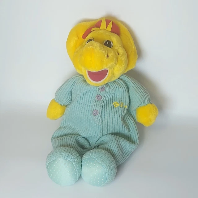GOLDEN BEAR BEDTIME - BJ - Barney The Dinosaur Pyjamas PJS Soft Toy ...