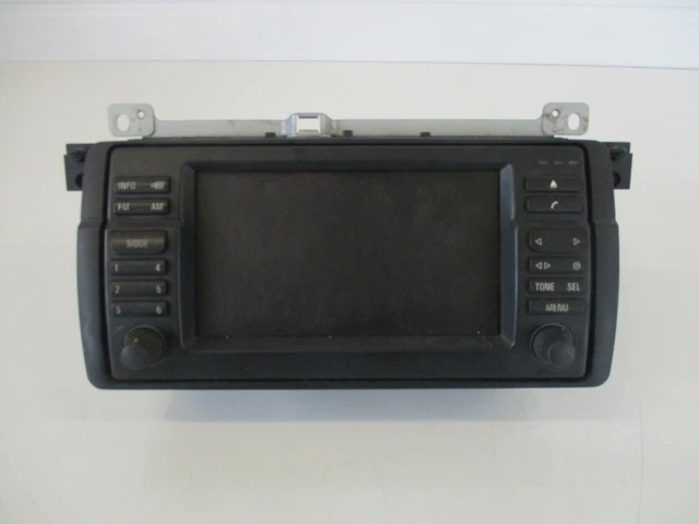 BMW 3 SERIES E46 Wide Screen On Board Computer Navigation Head Unit ...