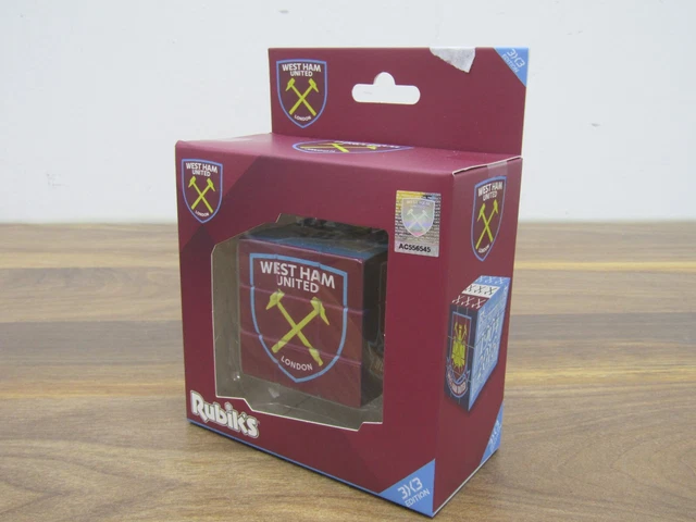 WEST HAM UNITED FC Collectible Rubik's Cube 3x3 Edition Cube BRAND NEW ...