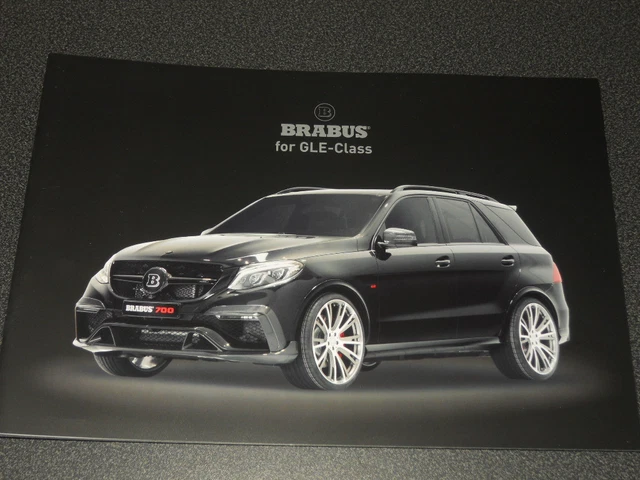 BRABUS BROCHURE CATALOGUE préparateur MERCEDES-BENZ classe GLE - édition 2016 EUR 10,00 ...