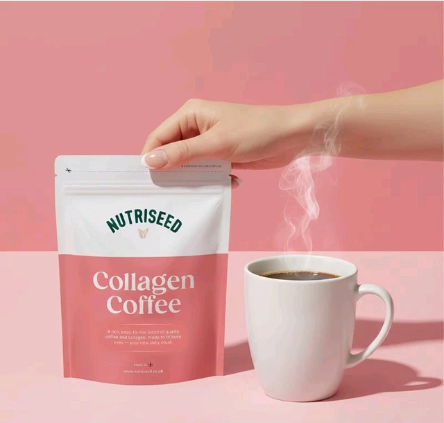 NUTRISEED COLLAGEN COFFEE - delivering 12,000mg of grass-fed bovine ...