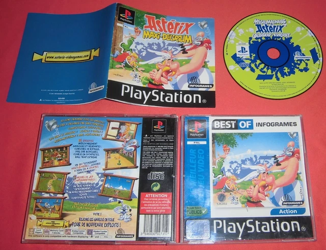 PLAYSTATION PS1 ASTÉRIX Maxi-Delirium [PAL (Fr)] PS One JRF EUR 10,00 ...