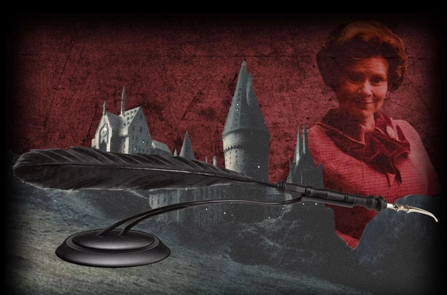 HARRY POTTER PROFESSOR Umbridge Quill Prop Replica by Noble Collection ...