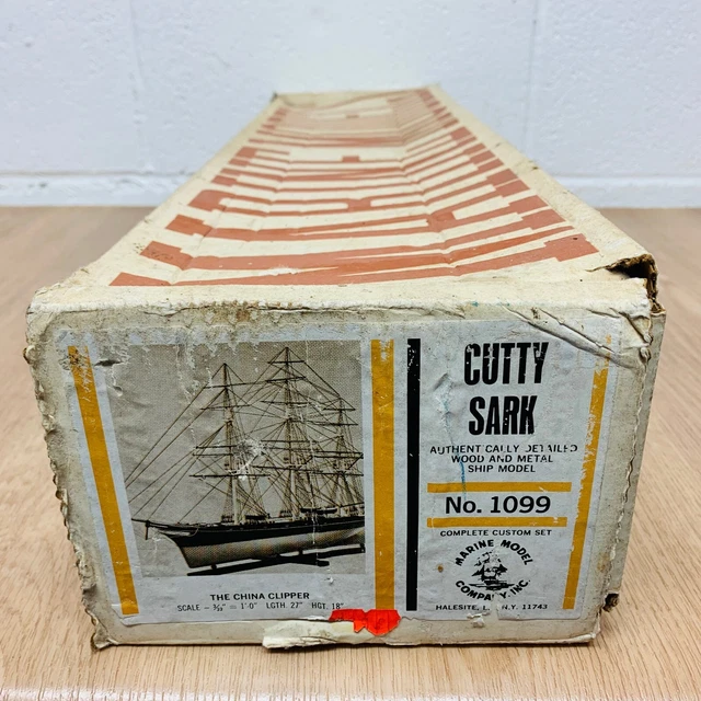 MARINE MODEL COMPANY Cutty Sark The China Clipper Model Boat Kit Custom ...