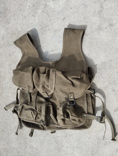 CHASUBLE PORTE MUNITION obus chargeur militaire EUR 80,00 - PicClick FR