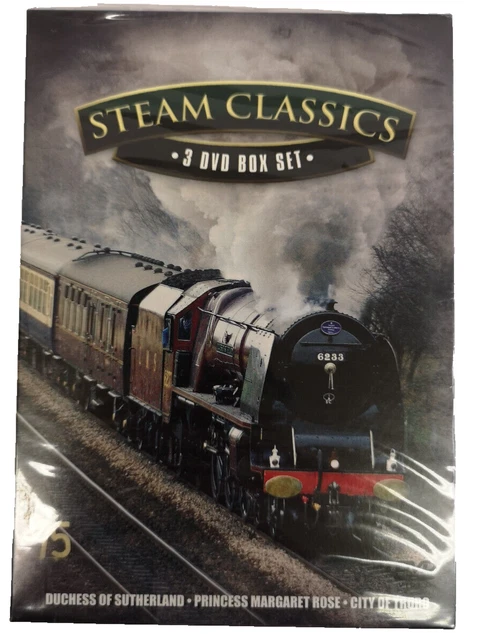 CLASSIC STEAM ENGINES Collection 3 DVD Box Set-DVD, 2012-Steam trains ...