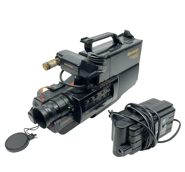 SHARP VL-L80 HI8 Camcorder – Vintage Video Camera – AS-IS for Parts or ...