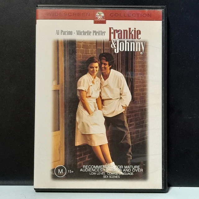 FRANKIE & JOHNNY (DVD, 1991) Rated M PAL Region 4 Good Condition $3.35 ...