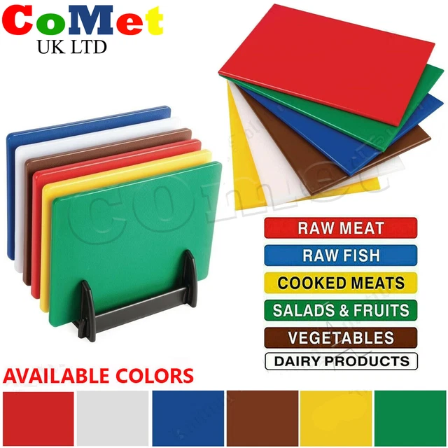 COMMERCIAL KITCHEN CHOPPING Board Colour Coded Hygiene Catering Food ...