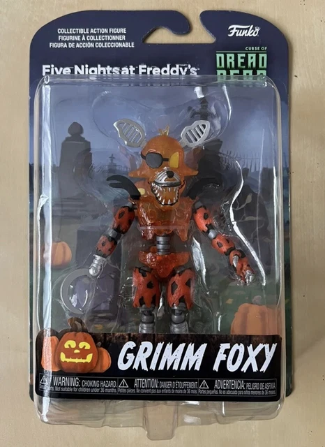 GRIMM FOXY FIVE Nights At Freddys Dreadbear Freddy Figure Dread Bear ...