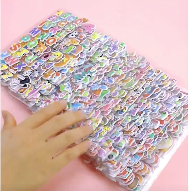 1 SHEET RANDOM Kids Stickers Gift Teacher Rewards Children Crafts Kids ...