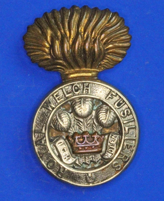 ROYAL WELSH FUSILIERS Regiment Cap Badge **[25836] £19.99 - PicClick UK