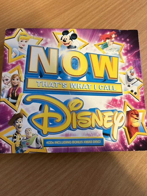 NOW THAT'S WHAT I Call Disney (CD, 2014) 4-CD Box Set Including Bonus ...