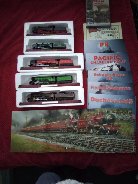 ATLAS EDITIONS COLLECTION Locomotives including Flying Scotsman £19.44 ...