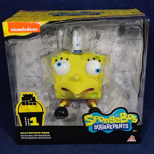 NEW MOCKING SPONGEBOB Spongebob Squarepants MASTERPIECE MEME FIGURE ...