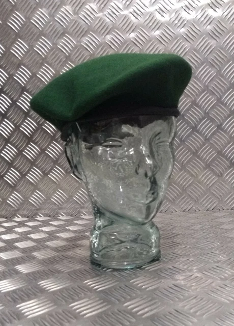 GENUINE MILITARY ISSUE MF Marines Green Coloured Wool Beret - Assorted ...