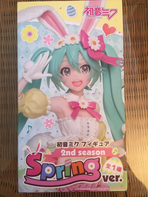 HATSUNE MIKU FIGURE Figurine - TAITO 2nd season Spring ver. - Easter ...