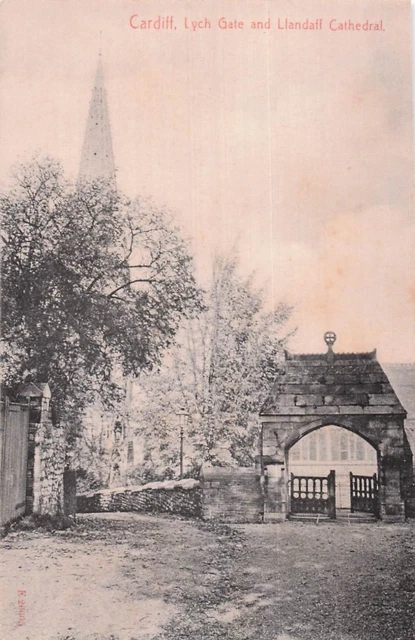 ROYAUME UNI CARDIFF Lych Gate Et Cathedrale De Llandaff EUR 5,90 ...
