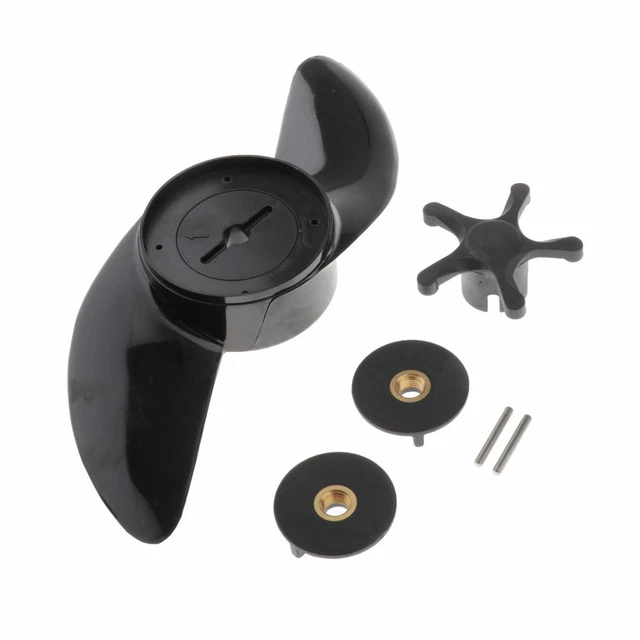 POWER PROP KIT 2 Blade Electric Trolling Motor Outboard Propeller £15. ...