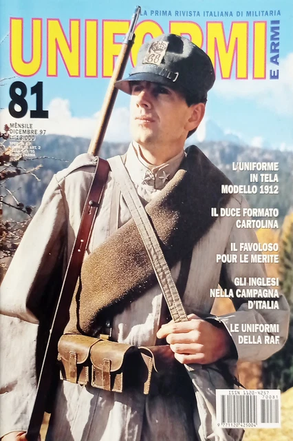 RIVISTA DI MILITARIA - Uniformi e Armi N. 121 - 2001 Archivio Lorioli ...