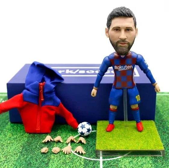 BARCELONA LIONEL MESSI Football Figure 12cm EUR 46,99 - PicClick FR